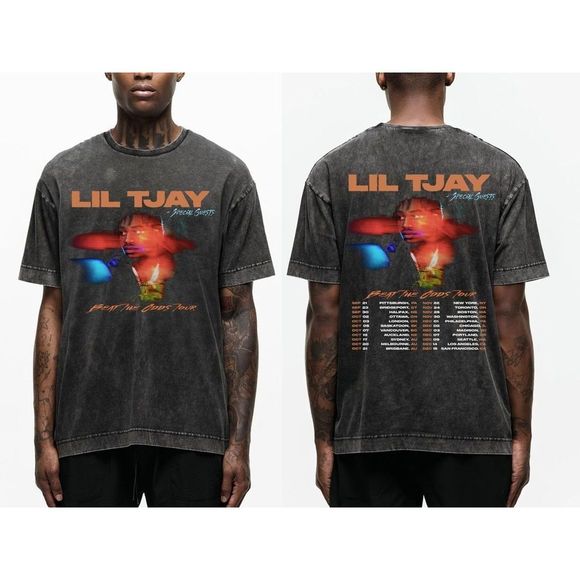 Tops | Lil Tjay Beat The Odds Tour 223 Shirt Lil Tjay Fan Shirt 2 Sided ...
